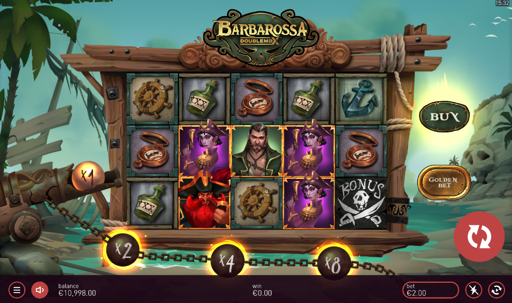 Barbarossa DoubleMax - Slot Igre
